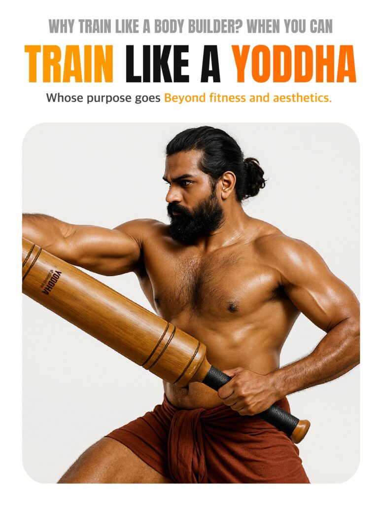 Indian Clubs Pair (2 Kg Each) - Yoddha Store