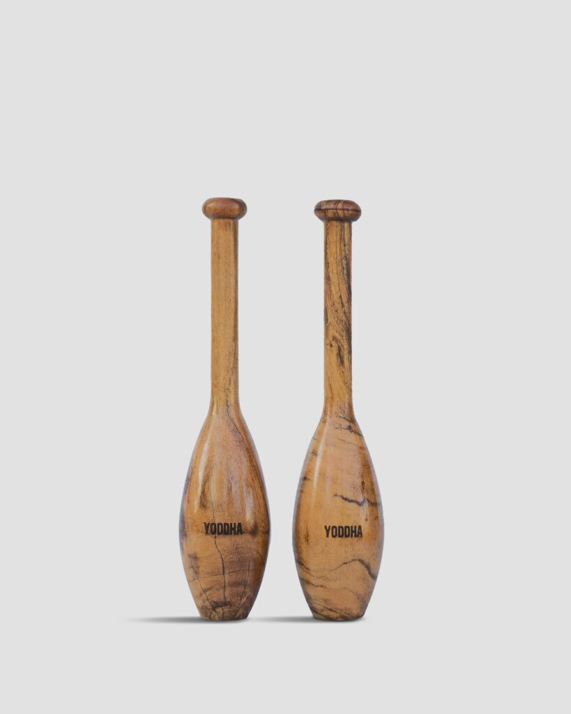 Indian Clubs Pair (2 Kg Each) - Yoddha Store